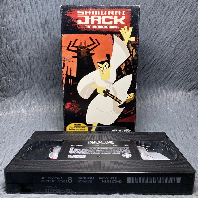 SAMURAI JACK THE Premiere Movie VHS 2002 Genndy Tartakovsy Cartoon ...
