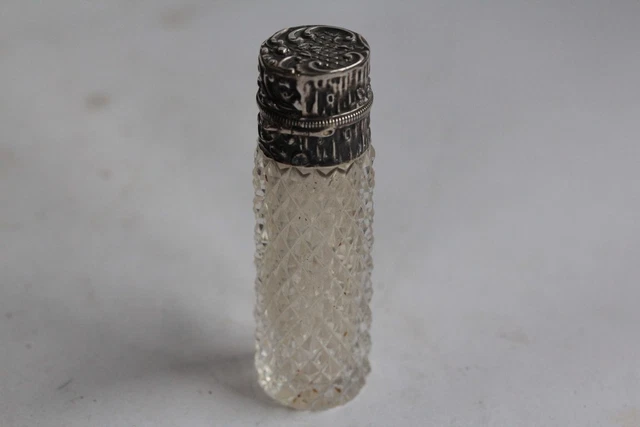 FLACON À SEL cristal taillé et argent (57663) EUR 98,00 - PicClick FR