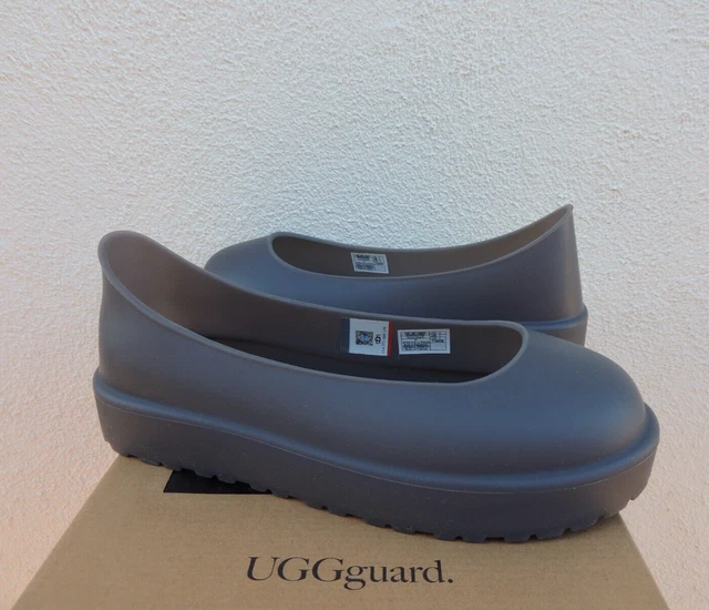 UGG BLACK WATERPROOF Rubber Rain Boot Guard Galosh, Men 11-13 Women 12 ...