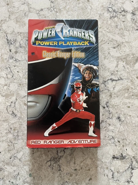 POWER RANGERS : Red Ranger Adventure (VHS, 1999) EUR 8,47 - PicClick FR