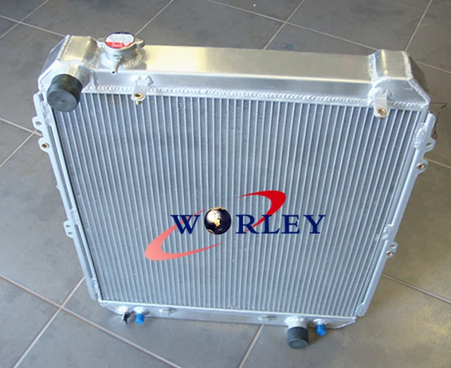 3 CORE ALUMINUM Radiator for Toyota Hilux surf KZN130 1KZ-TE 3.0 TD ...
