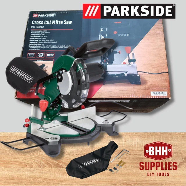 PARKSIDE CROSS CUT Mitre Saw £85.99 - PicClick UK