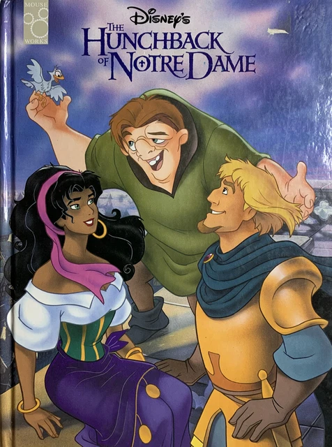 DISNEYS THE HUNCHBACK Of Notre Dame Short Story Hardcover Mouse Works ...