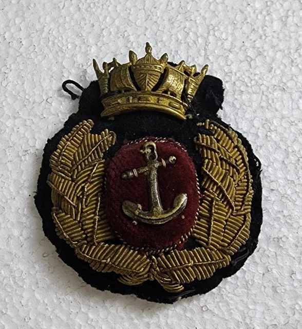 WW1 & WW2 Merchant Navy Officers Cap Badge £44.78 - PicClick UK