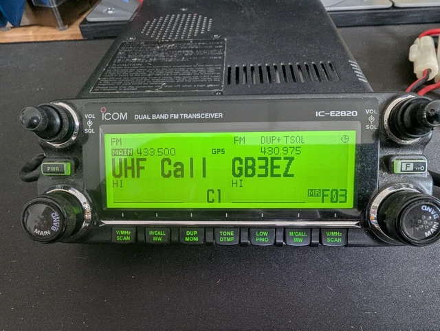 ICOM IC-E2820 VHF/UHF transceiver with UT-123 DSTAR/GPS £265.92 - PicClick UK