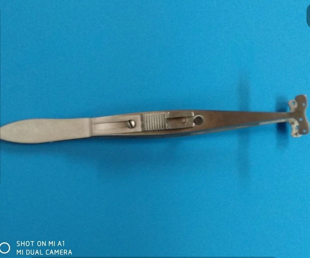 PTOSIS LID CLAMP 6 Pin Stainless Steel ophthalmic Forceps instrument £ ...
