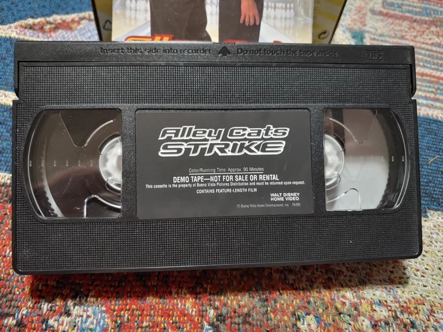 BANDE DÉMO SUPER RARE Alley Cats Strike (VHS, 2000) Disney Channel ...