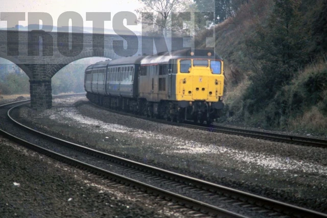 35MM SLIDE BR British Rail Diesel Loco Class 31 31445 1987 Original £4. ...