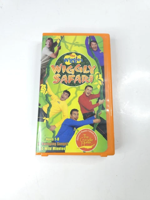 THE WIGGLES - Wiggly Safari VHS 2002 With Steve Irwin The Crocodile ...
