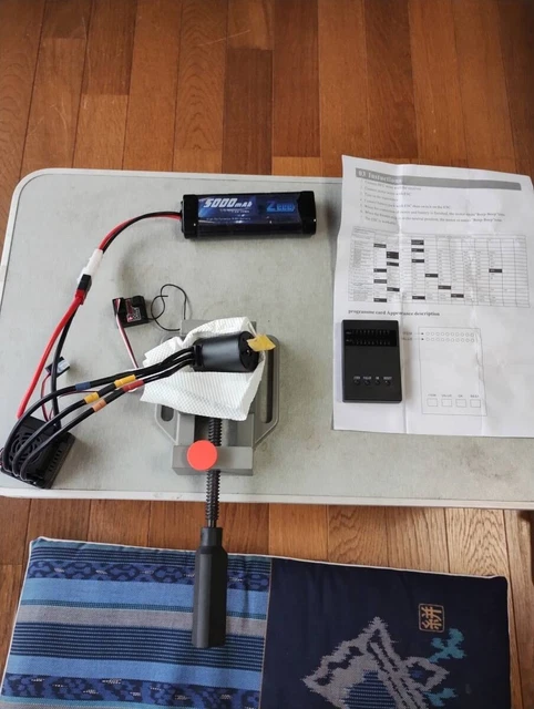 HOBBY RC ESC, brushless motor, and programming card set £249.19 ...