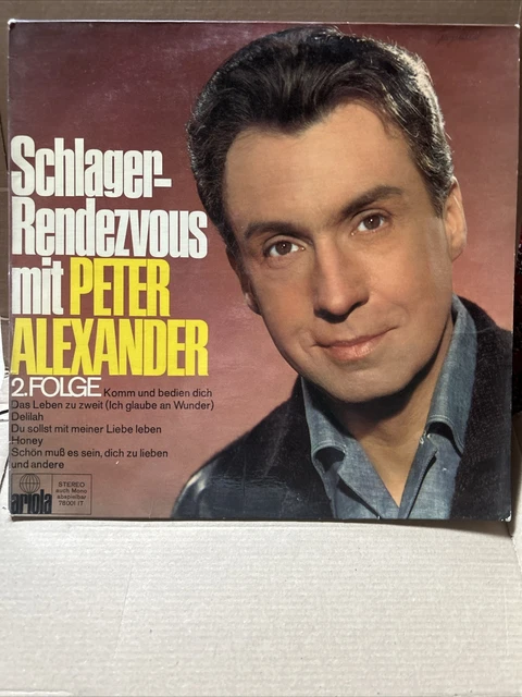 SCHALLPLATTE LP - Peter Alexander / Schlager-Rendezvous Mit Peter Alexander 2. F EUR 1,00 ...
