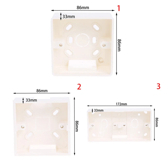 86 Type External Mounting Switch Box Sockets Apply For Surface Wall Switchagpn £4 75 Picclick Uk