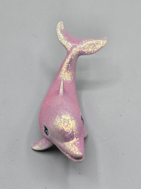 MATTEL BARBIE PINK Glitter Dolphin Sparkle Merliah Mermaid Replacement ...