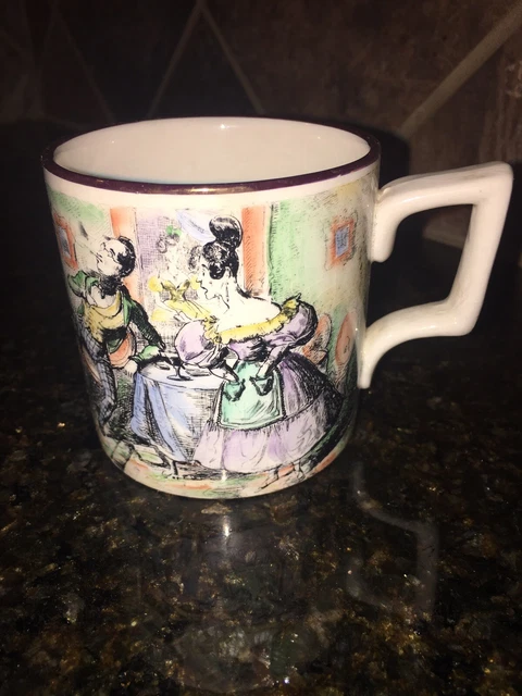 VINTAGE MID CENTURY Gray’s Pottery Stoke On Trent Cup Mug British Tom ...
