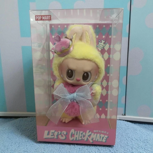 LABUBU QUEEN DOLL Plush Pop Mart The Monsters Lets Checkmate Vinyl ...