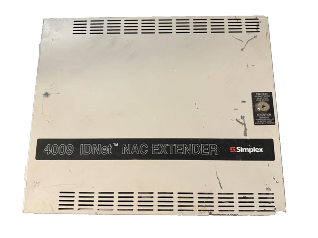 SIMPLEX 4009-9201 FIRE Alarm IDNet NAC Extender $149.95 - PicClick