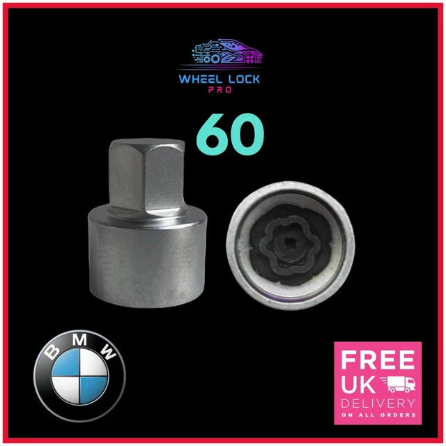 BMW LOCKING WHEEL Nut Key Number 60- UK Seller £18.99 - PicClick UK