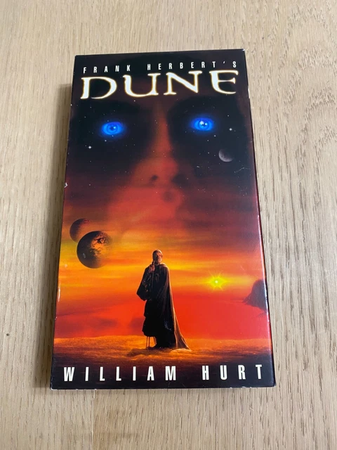FRANK HERBERT’S DUNE (VHS, 2000) William Hurt Sci-Fi Space Travel Alien ...