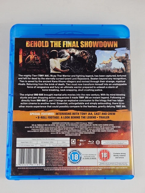 ONG BAK 3 Blu-ray Region B - VGC - Mint Disc £7.75 - PicClick UK