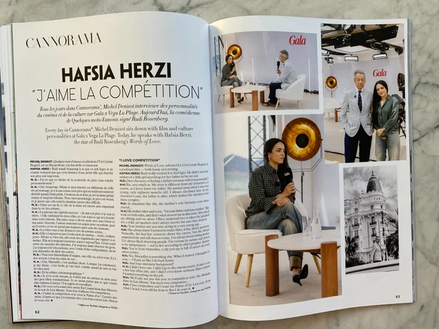 CLIPPING - COUPURE DE PRESSE ☆ HAFSIA HERZI AU FESTIVAL DE CANNES 2026 ...
