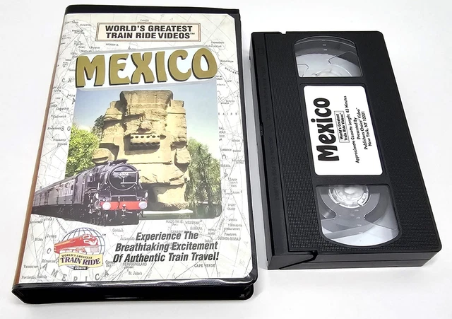 WORLD'S GREATEST TRAIN Ride Videos Mexico VHS 1996 Clamshell £9.08 ...