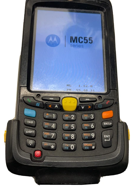 MOTOROLA MC55 MC55A0-P30SWRQA9WR 1D 2D Barcode Scanner PDA WEH 6.5 £19. ...