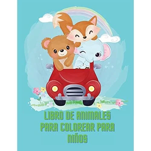 LIBRO PARA COLOREAR de puntos de animales para niños de 3 a 5 años ...