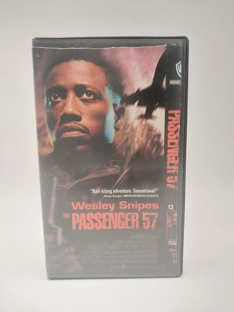 PASSENGER 57 VHS Wesley Snipes Bruce Payne Tom Sizemore £6.55 - PicClick UK