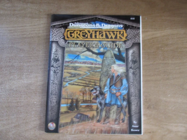TSR RPGA LIVING Greyhawk Players Guide 9578 Adv Dungeon Dragon Sb Vgc £ ...