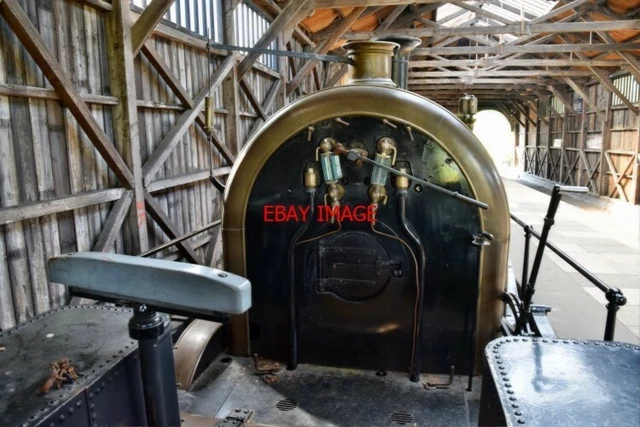 PHOTO FOOTPLATE Of Replica Of Gwr Broad Gauge (7') Gooch &Alma& Or ...