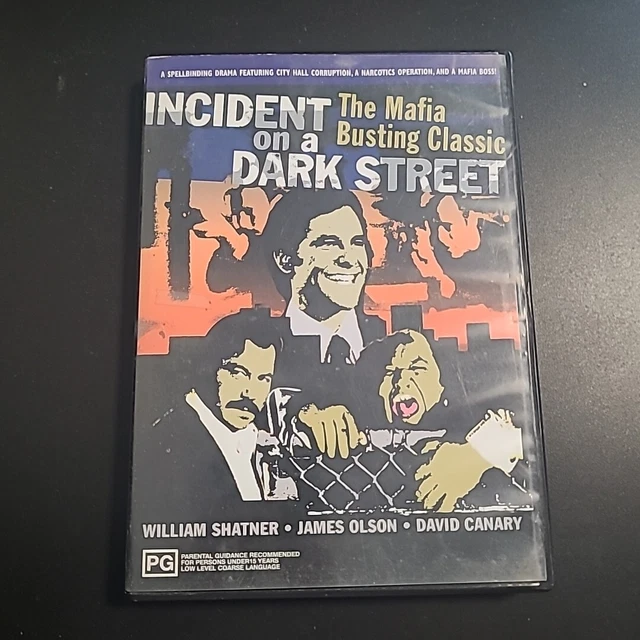 INCIDENT ON A DARK STREET William Shatner DVD Region Free - PAL EUR 4,40 - PicClick IT