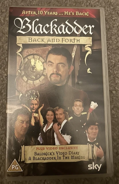 BLACKADDER - BACK And Forth (VHS, 2003) £3.00 - PicClick UK