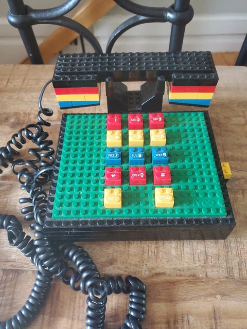 TYCO SUPER BLOCKS Lego Telephone, Vintage 1980's (Lego Phone) £37.61 ...