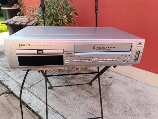 FUNAI DVPR-2600 COMBO VHS/LETTORE DVD Vhs Combinato Videoregistratore ...