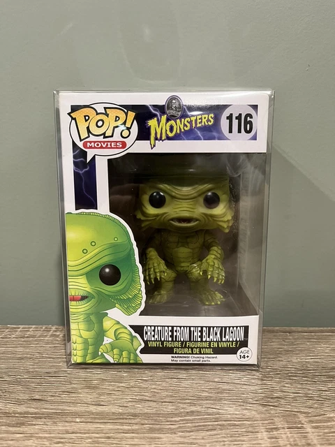 FUNKO POP MOVIES Monsters #116 Creature From The Black Lagoon Vinyl ...