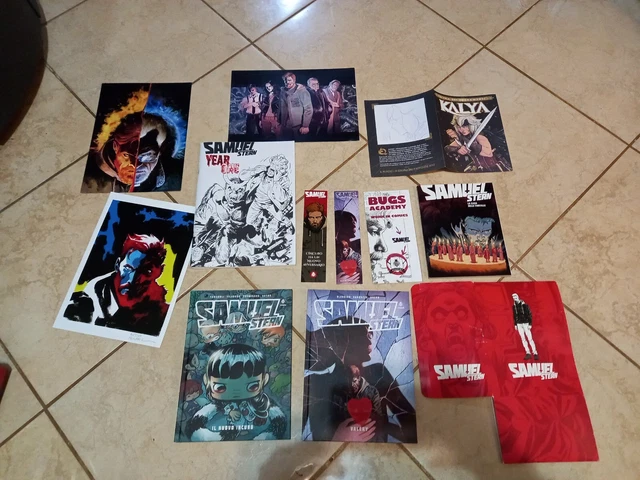 SAMUEL STERN +KALYA Lotto Variant Lito Segnalibri+mappa scatch EUR 155,00 - PicClick IT