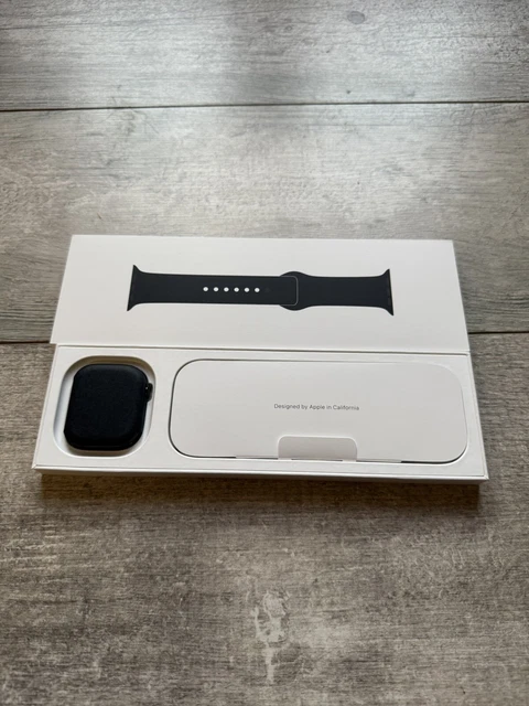 APPLE WATCH SERIES 10 GPS+CELLULAR 46 mm Jet Black Aluminium Sport Band ...