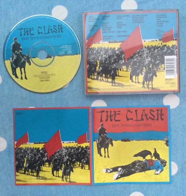 🌟THE CLASH🌟GIVE EM🌟CD Album🌟Punk🌟Rock🌟Skin🌟Oi🌟1980S🌟Uk🇬🇧Seller🌟 £9.95 ...