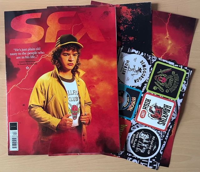 SFX MAGAZINE #398 December 2025 | Stranger Things | Poster | Stickers ...