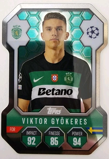 2024-25 MATCH ATTAX Viktor Gyokeres Pro Elite Shield Chrome Foil Sporting $19.99 - PicClick AU