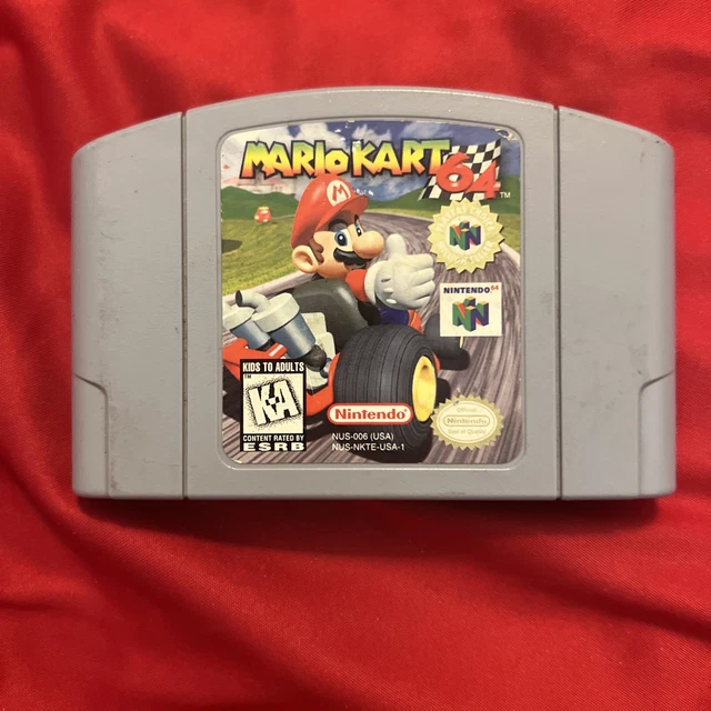 MARIO KART 64 Video Game (Nintendo 64, 1997) £32.38 - PicClick UK