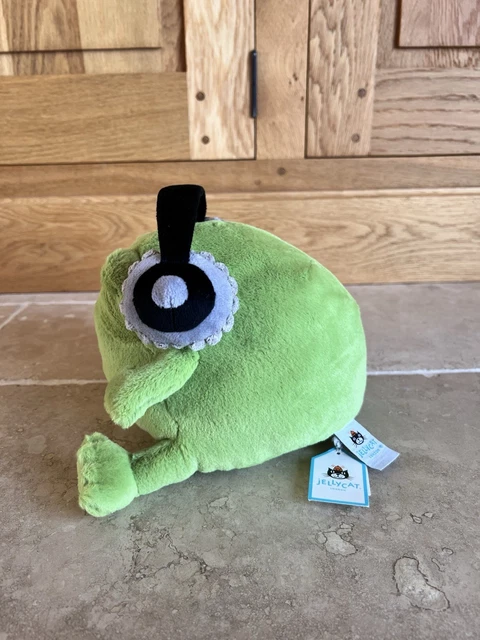 JELLYCAT - RICKY Rain Frog with headphones - BNWT - Soft Plush Toy Cute ...