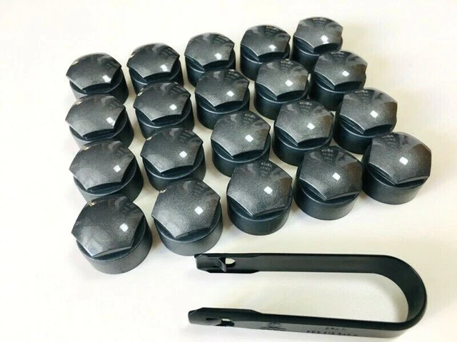 ORIGINAL AUDI ABDECKKAPPEN Felgenkappen Radmutter Abdeckung 8W0600026D ...