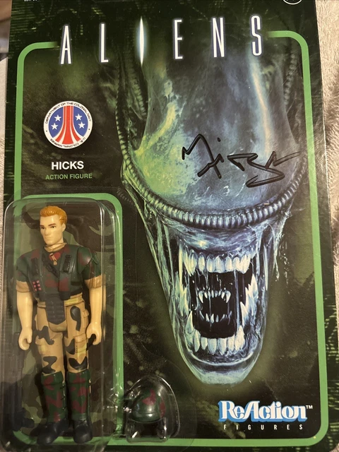 ALIENS HICKS FIGURE Rare Autographed BAS QR Beckett Sci-fi Horror ...