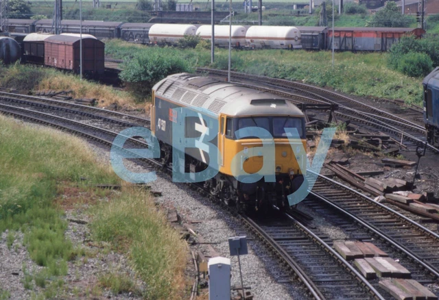 35MM RAILWAY SLIDE of Class 47 47537 @ Warrington Copyright to Buyer £2 ...
