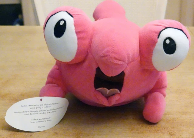 DISNEY STORE TREASURE Planet Pink Blob Morph 12" Stuffed Plush 2002 ...