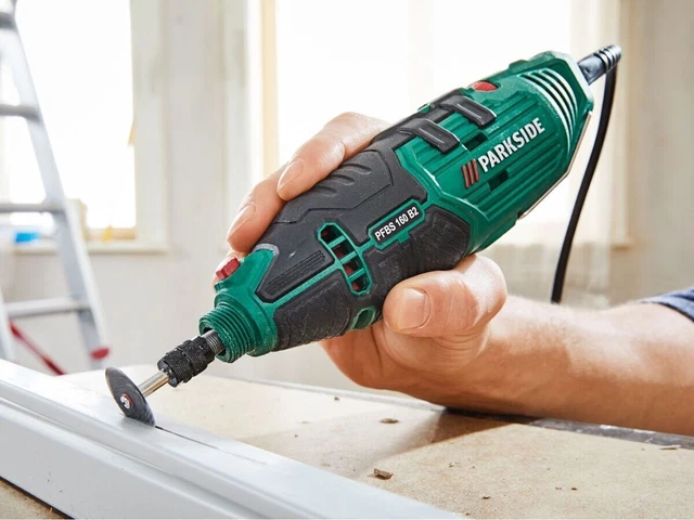 PARKSIDE ROTARY MULTI Tool Set Crafting Precision Drill Dremel ...