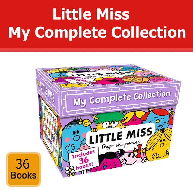 LITTLE MISS MY Complete Collection 36 Books Box Set by Roger Hargreaves ...