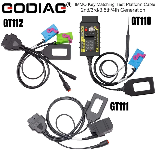 GODIAG GT110+GT111 CAN-BUS+GT112 K-Line Test Platform For 2nd/3rd/3.5th ...