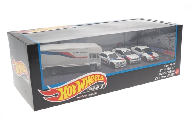 BMW PREMIUM 4 Set Auto M2 M3 E46 M5 E39 Real Riders Hot Wheels 1:64 ...